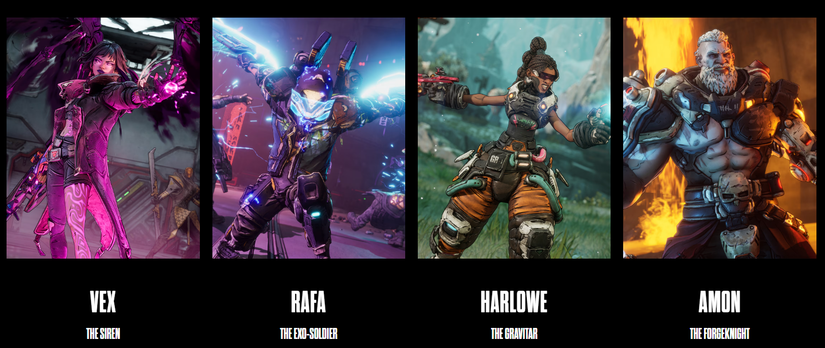 All Four New Borderlands 4 Vault Hunters Officially Revealed, Including ...