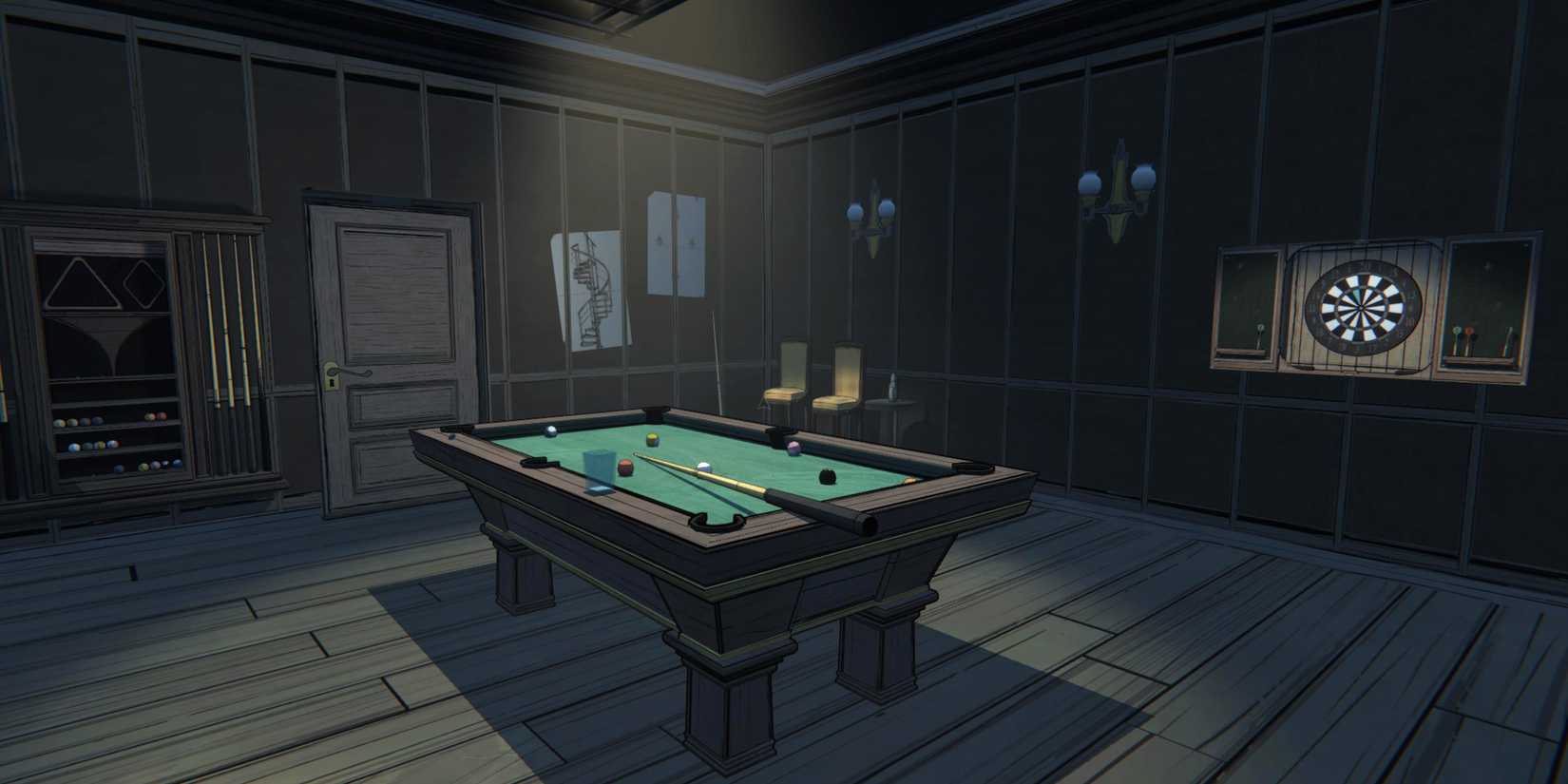 How To Solve The Billiard Room Dart Board Puzzle In Blue Prince