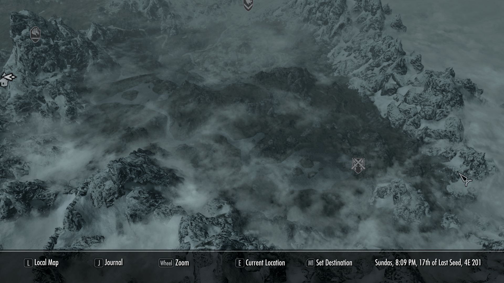 Skyrim Map Over 25 Different Maps Of Skyrim To Map Out 愛されし者