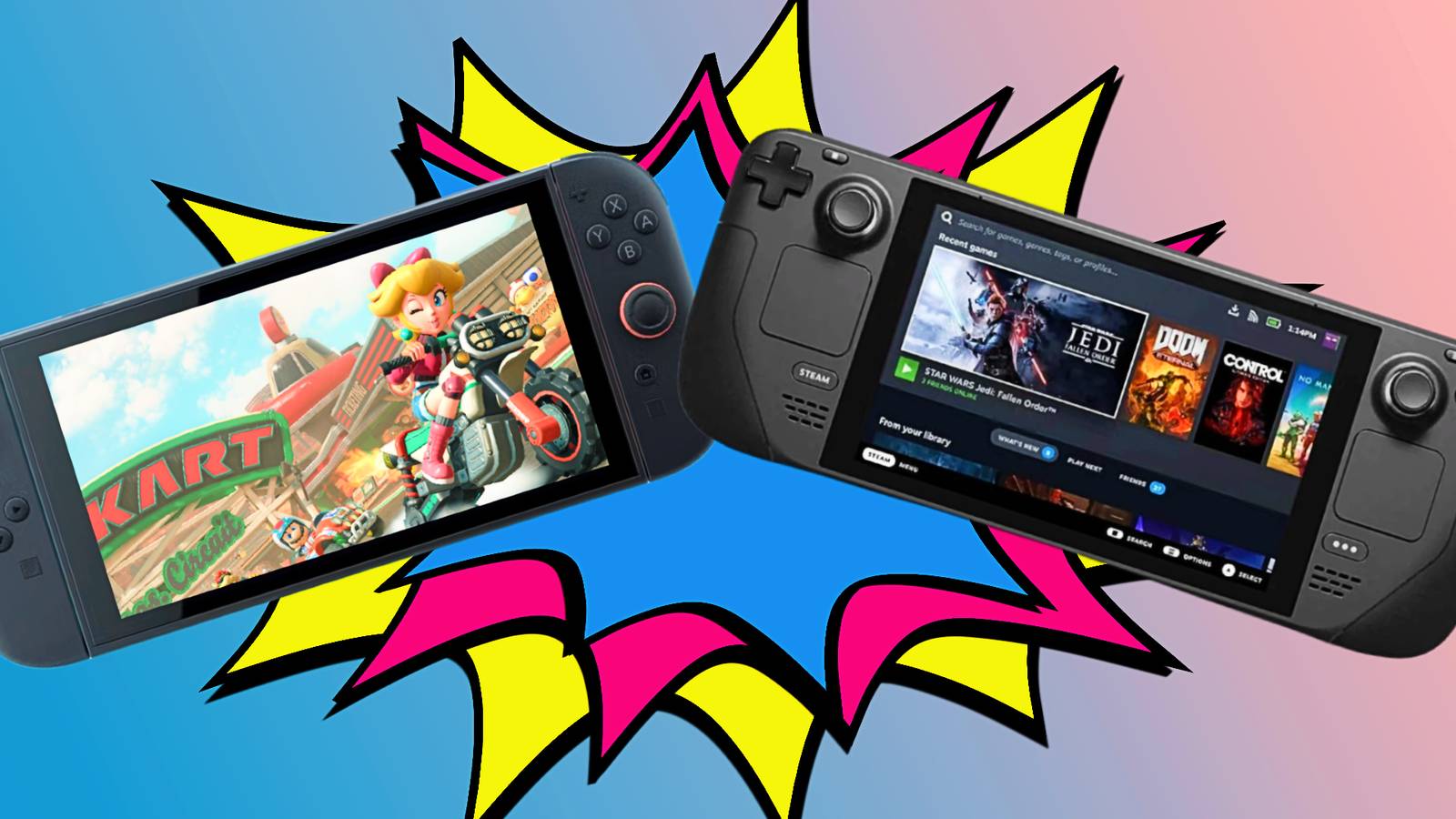 Switch 2 Vs. Steam Deck Hardware Comparison