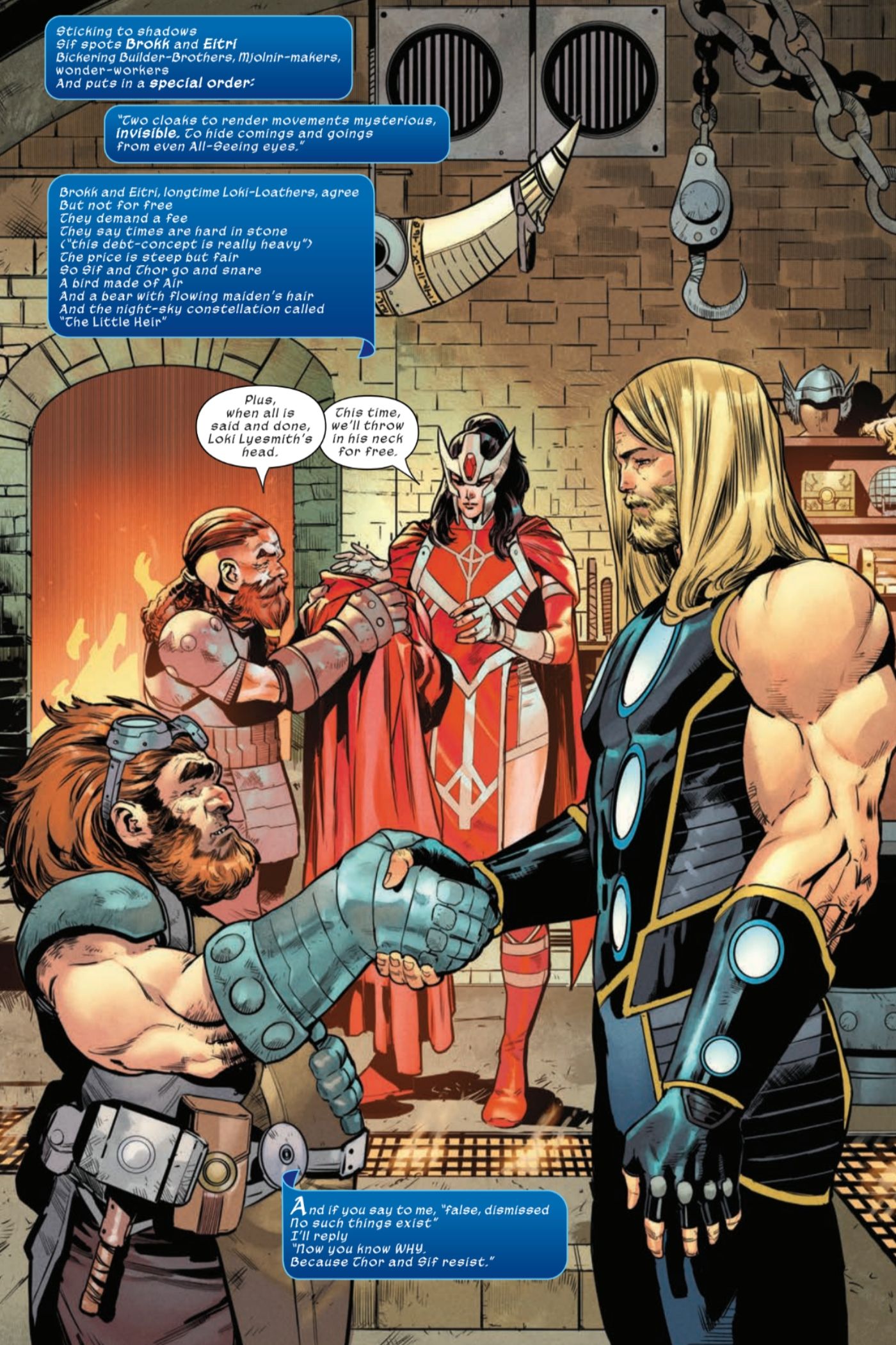 Sif Thor Comic