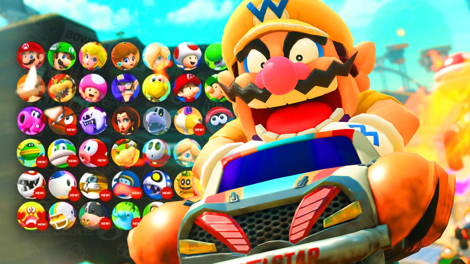 Mario Kart World's Roster Is Huge, But It Has Made One Fatal Flaw
