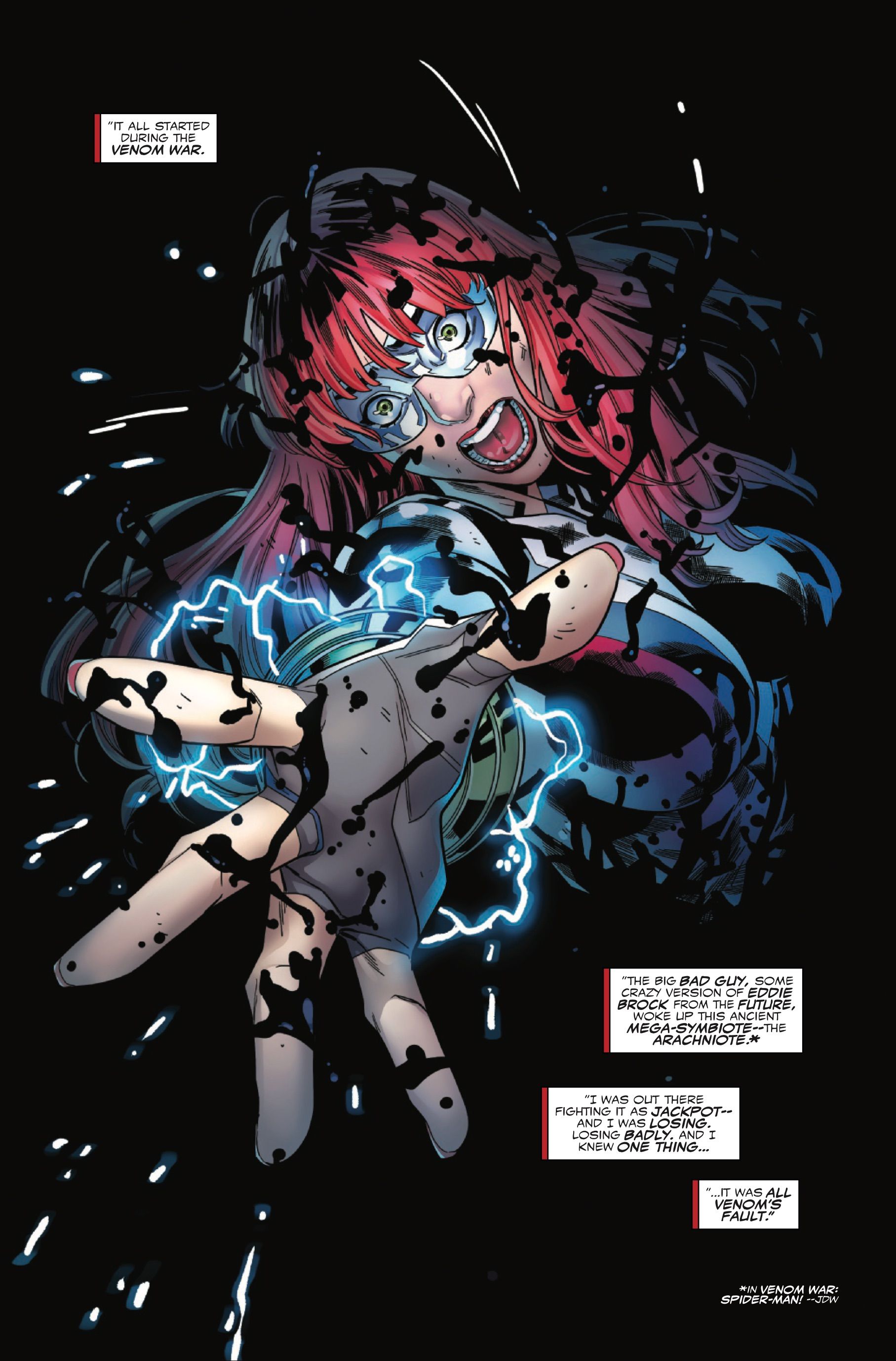 Mary Jane She Venom Transformation