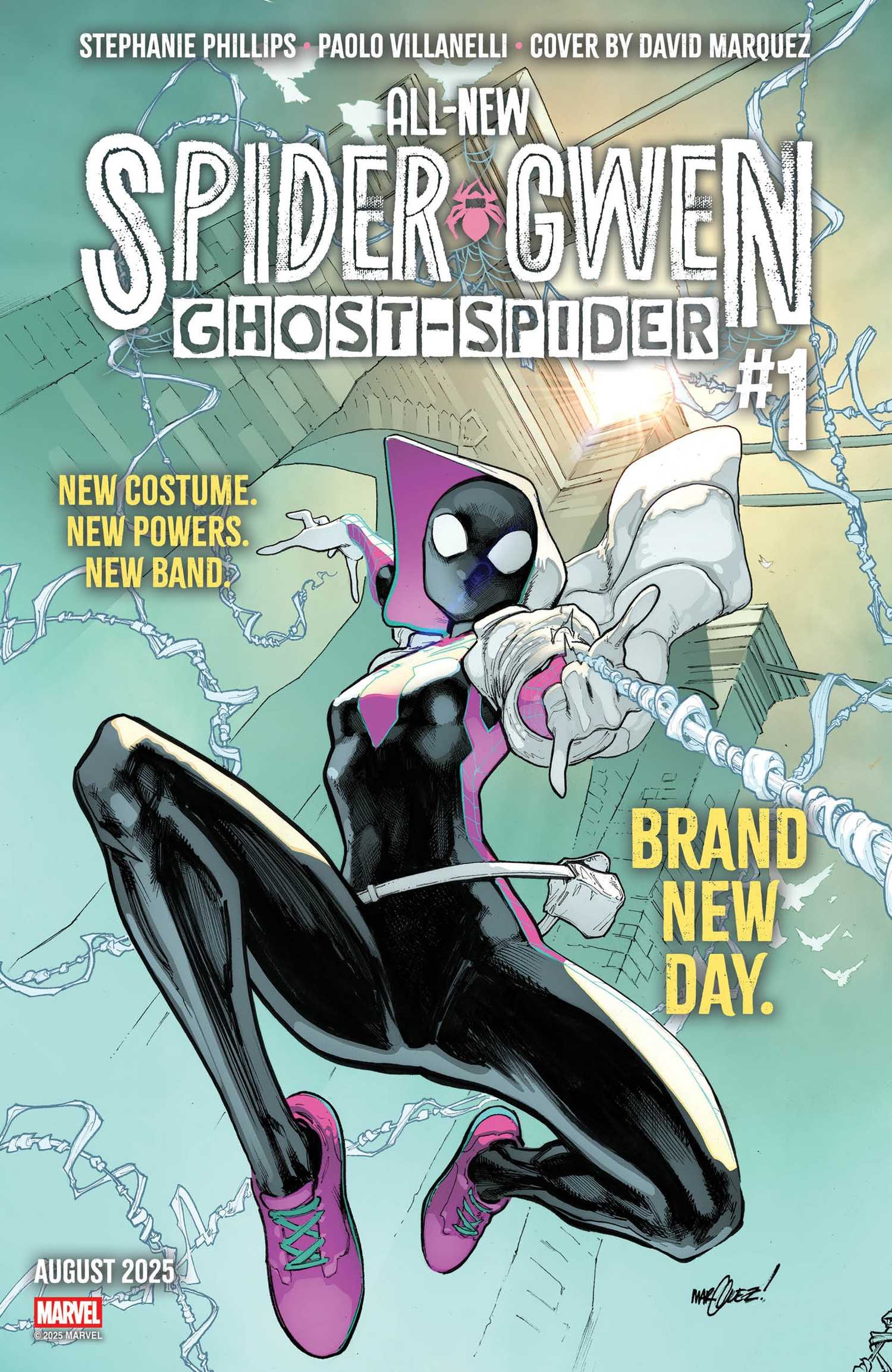 "Here to Stay": See Spider-Gwen's Permanent Redesign Now