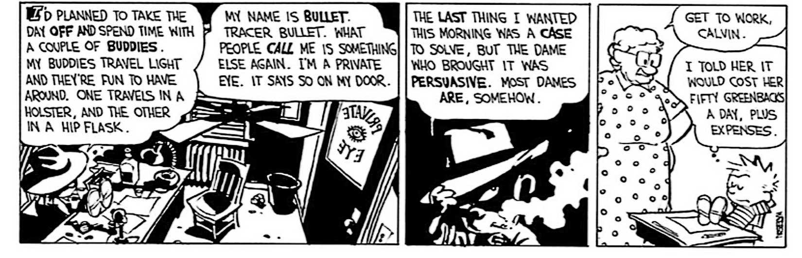 13 Calvin And Hobbes Comics Starring Calvin's Darkest Alter Ego ...