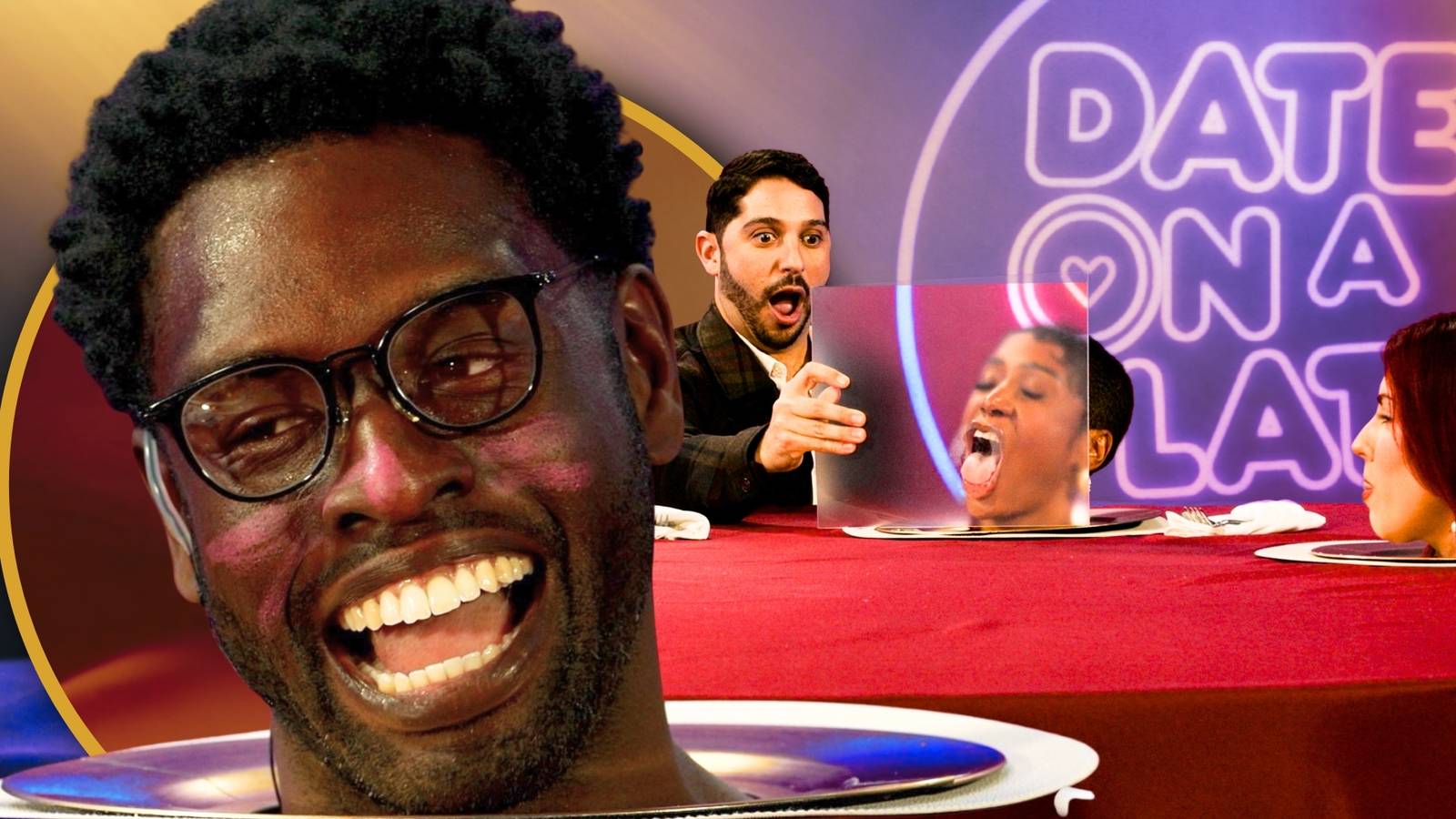 Date On A Plate Trailer Reveals Unique & Hilarious New Dating Show ...