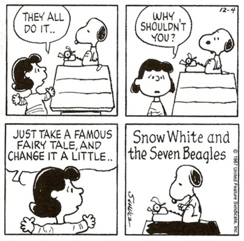 Peanuts and Disney Cross Over In These 10 Adorable Comics