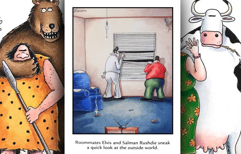 10 Funniest Far Side Comics That Make Fun of Real Musicians and Bands