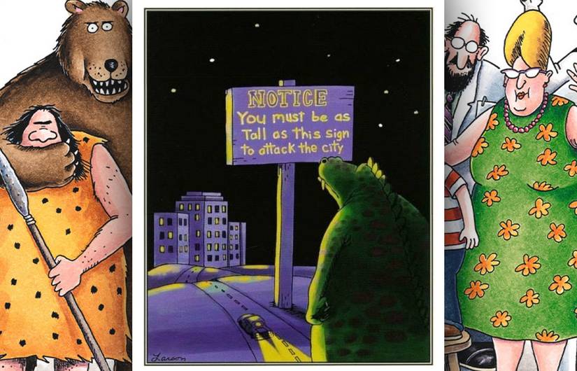 10 Funniest Far Side Comics Starring King Kong and Godzilla