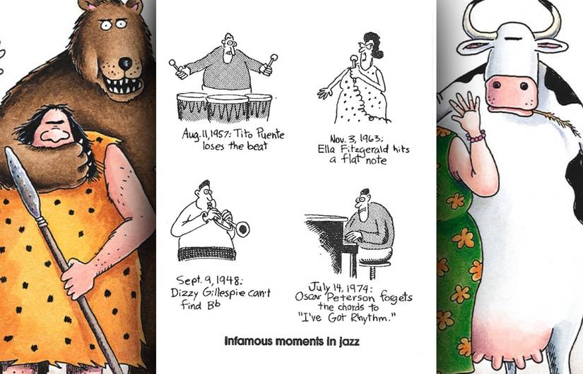 10 Funniest Far Side Comics That Make Fun of Real Musicians and Bands