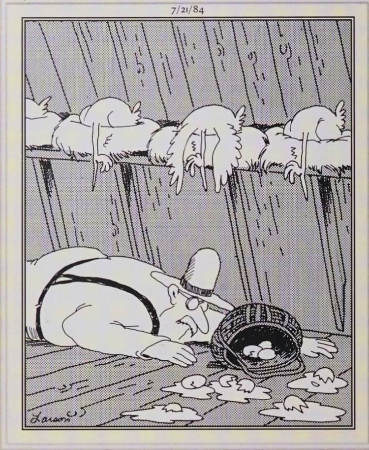 9 Weird Far Side Comics That Are Certified Brain Teasers