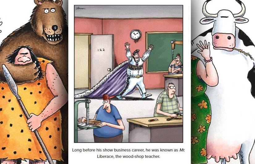 10 Funniest Far Side Comics That Make Fun of Real Musicians and Bands