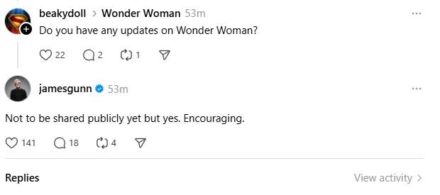 James Gunn Gives First Major DCU Wonder Woman Update Of 2025 And It's ...