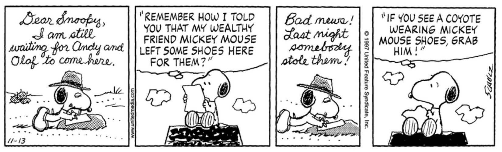 Peanuts and Disney Cross Over In These 10 Adorable Comics