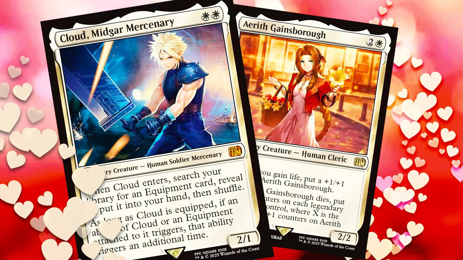 Magic: The Gathering's New FF7 Card Gets The Romance Choice Right