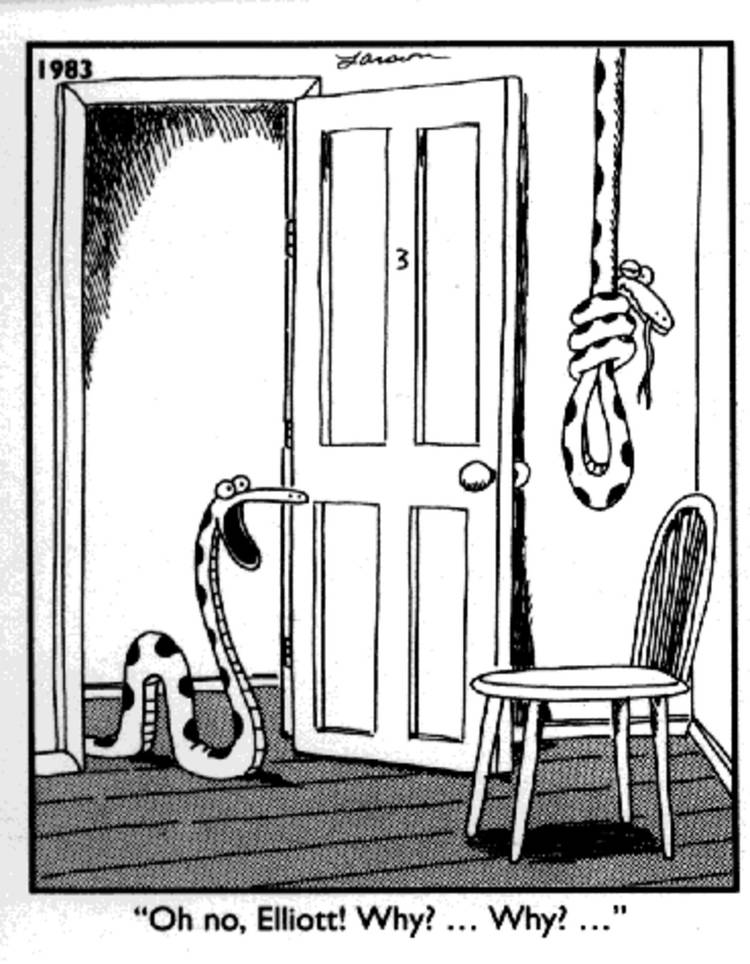 10 Far Side Comics That Showcase Gary Larson's Dark Sense of Humor