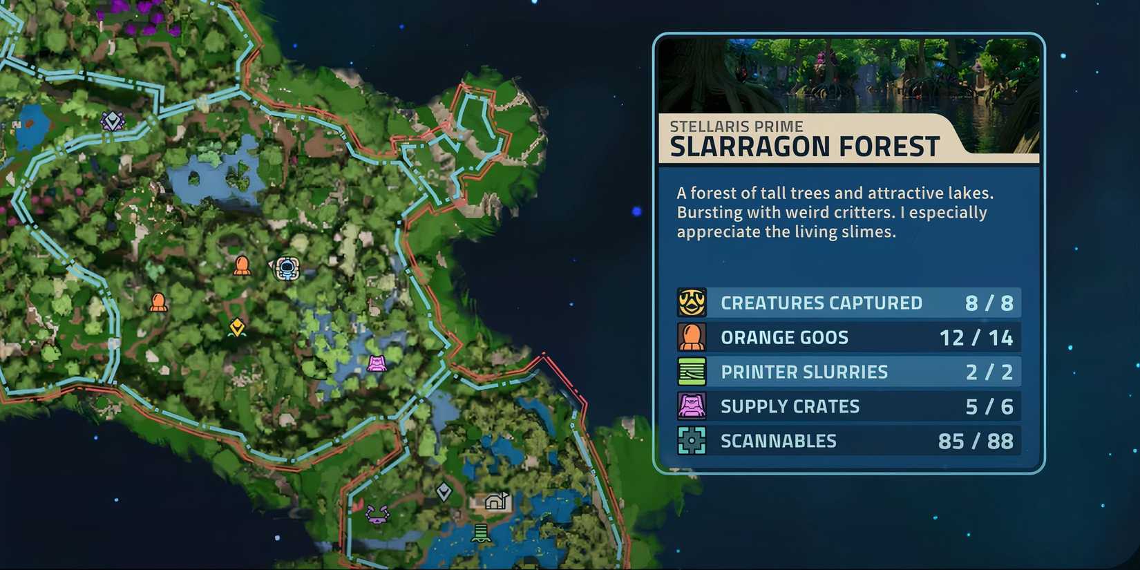 All Stellaris Prime Balls Of Goo Locations In Revenge Of The Savage Planet