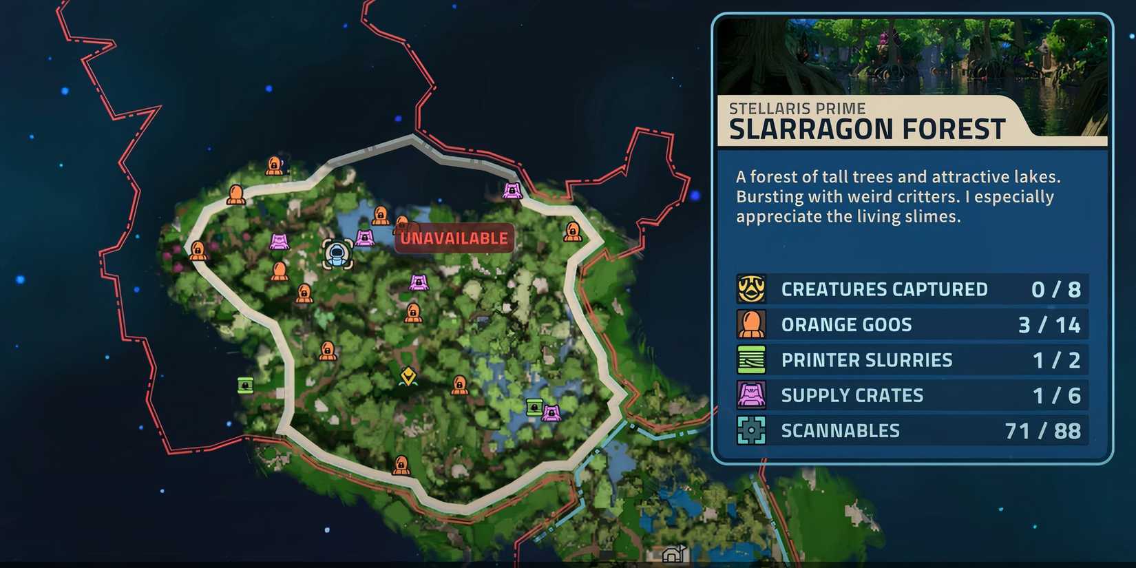 All Stellaris Prime Balls Of Goo Locations In Revenge Of The Savage Planet