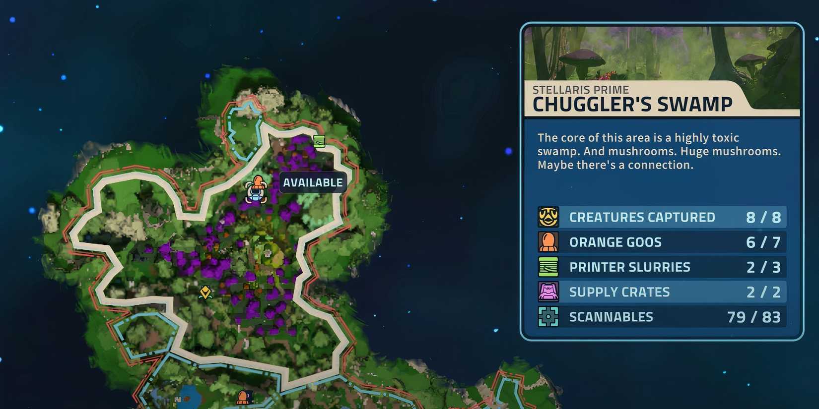 All Stellaris Prime Balls Of Goo Locations In Revenge Of The Savage Planet