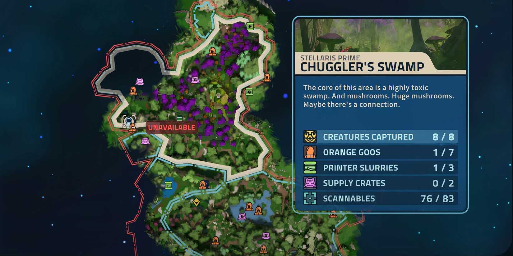 All Stellaris Prime Balls Of Goo Locations In Revenge Of The Savage Planet