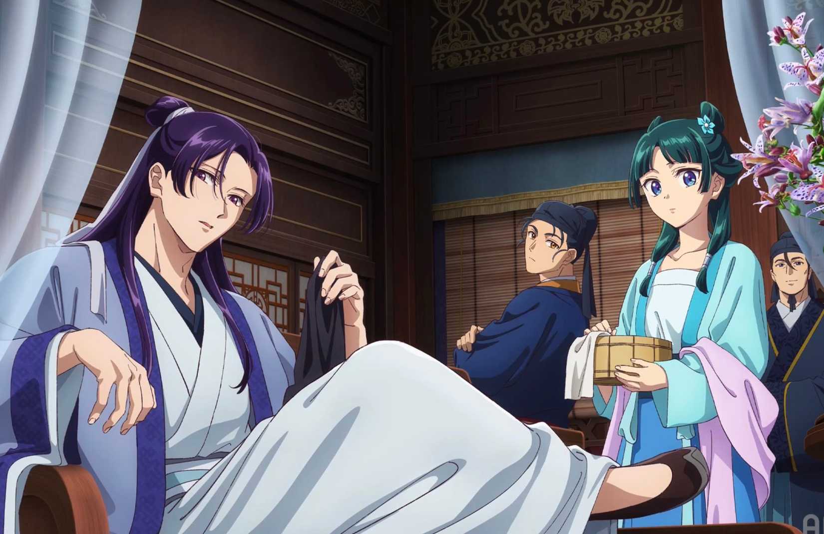 The Apothecary Diaries Reveals Stunning New Maomao and Jinshi Art That ...