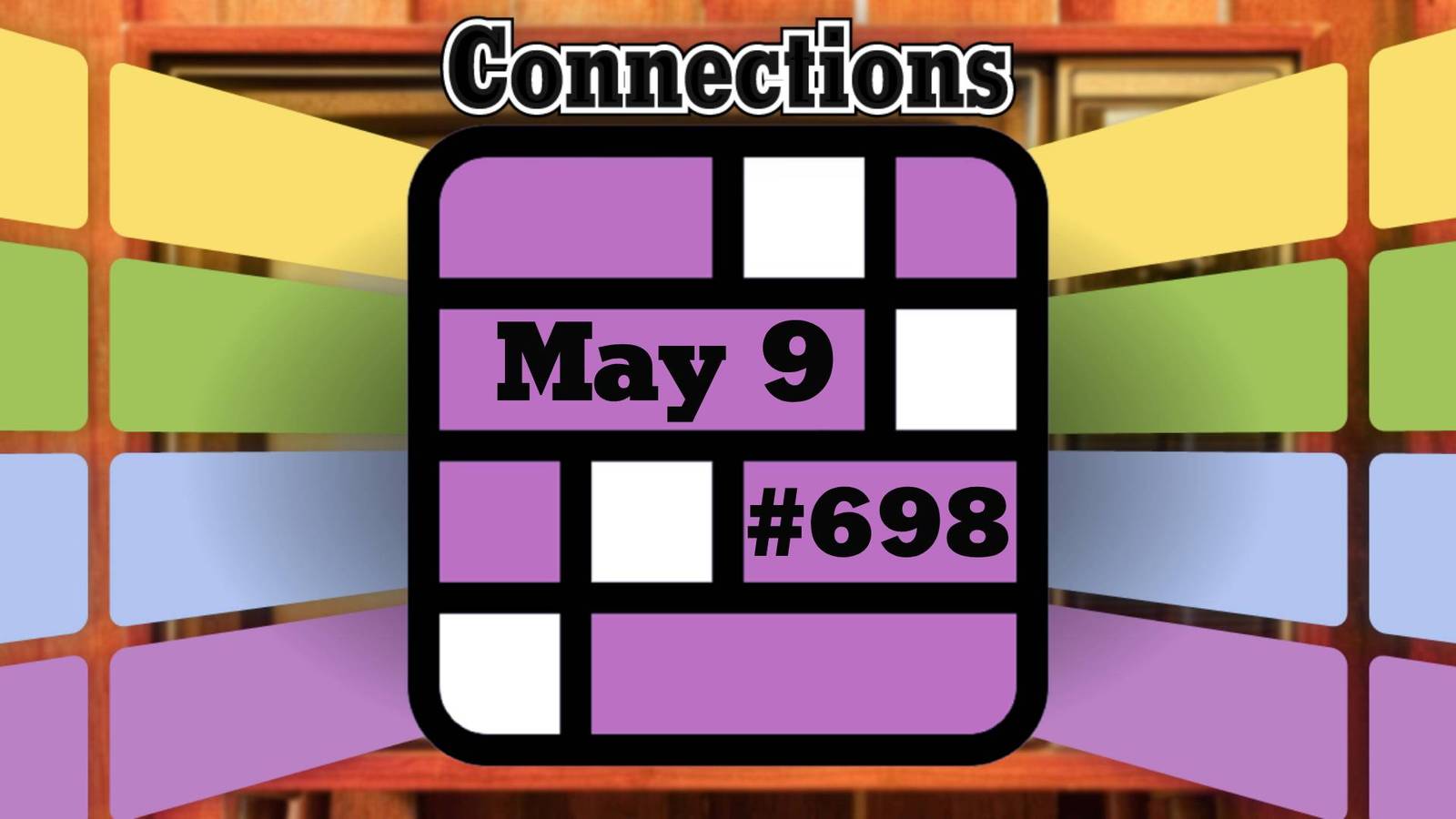 Today's Connections Hints & Answers For May 9, 2025 (Puzzle #698)