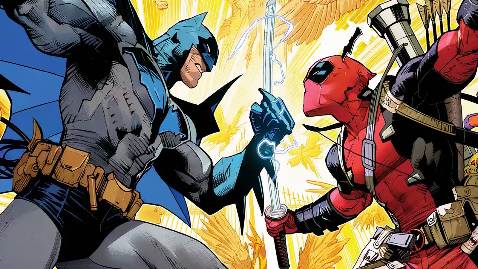 Deadpool Meets Batman: Marvel and DC’s Titans Clash in Amazing Preview
