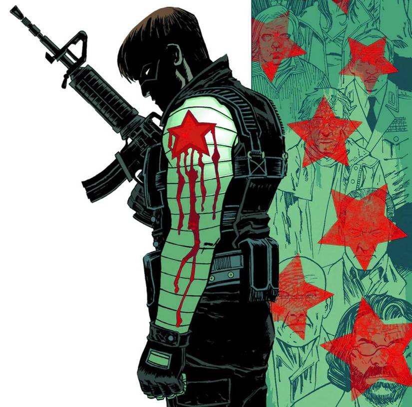 I Bet You Didn't Know Winter Soldier Changes the Symbol on His Arm ...