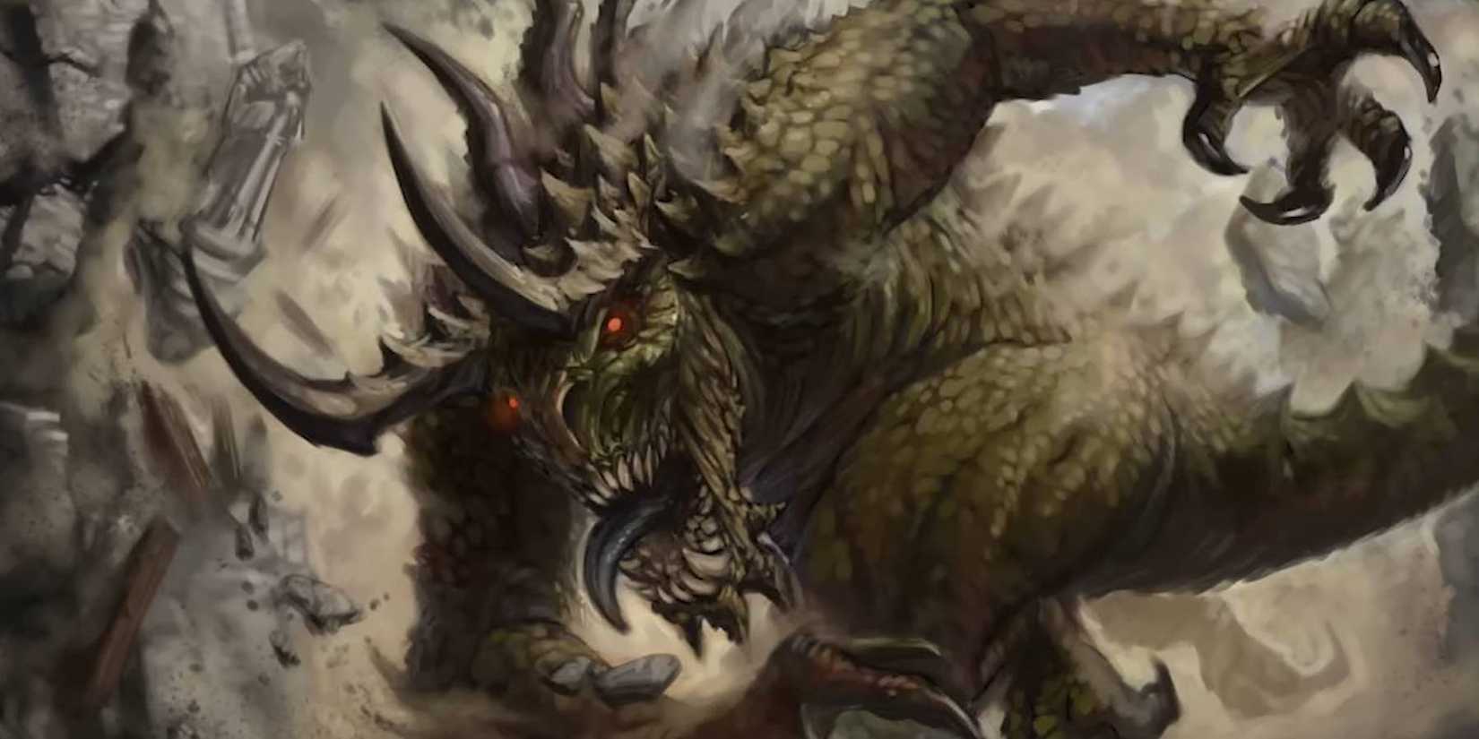 D&D: 10 Ways To Fit The Tarrasque Into Your Campaign Without Wiping The ...