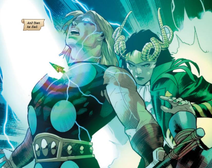 loki thor comics