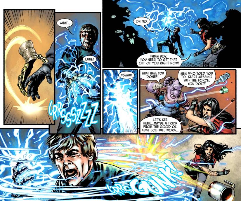 After 48 Years, Luke Skywalker Just Unleashed Force Lightning for the ...