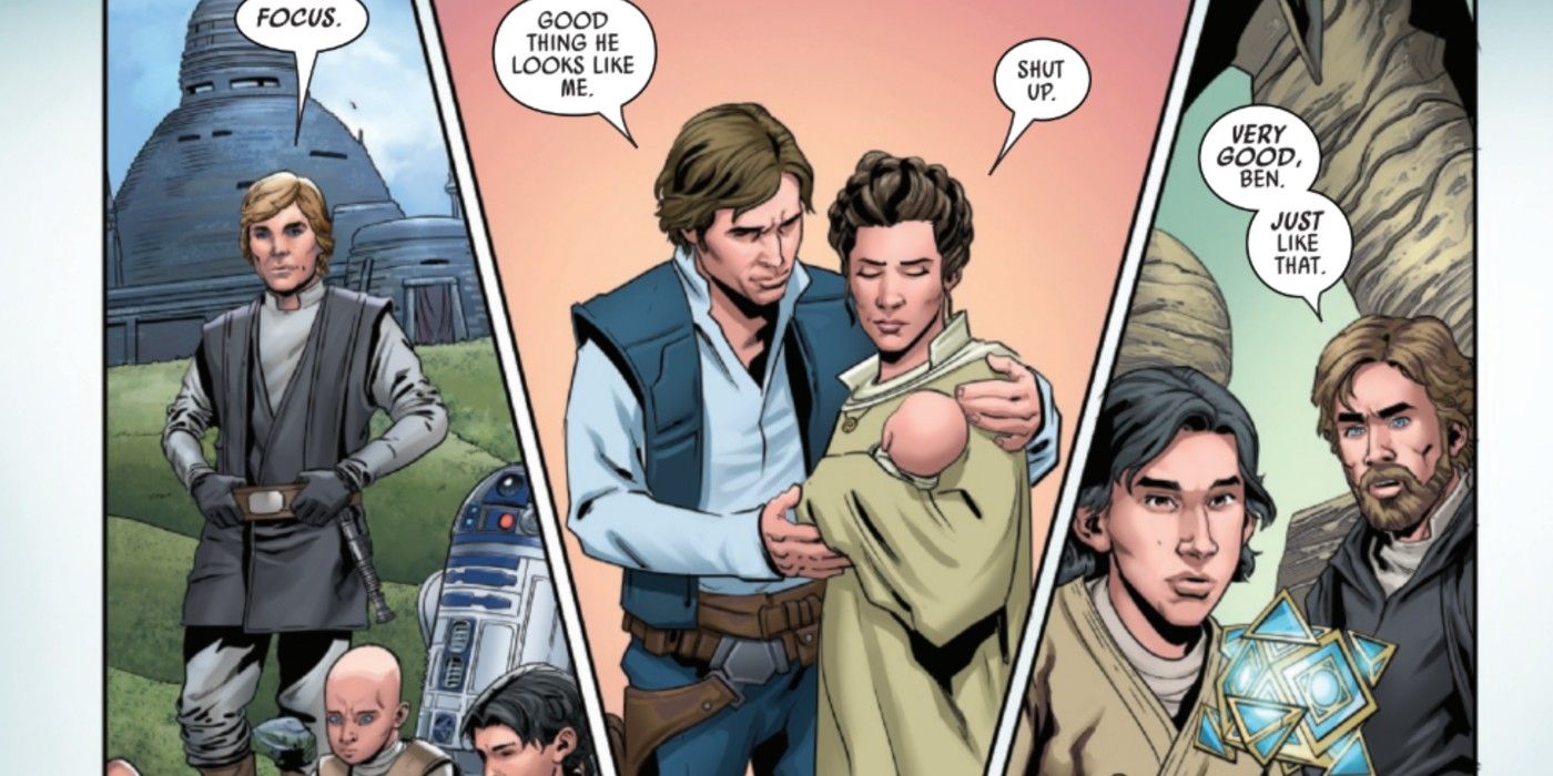 Han Solo's First Words to His Son Set Up Kylo Ren's Star Wars Journey ...