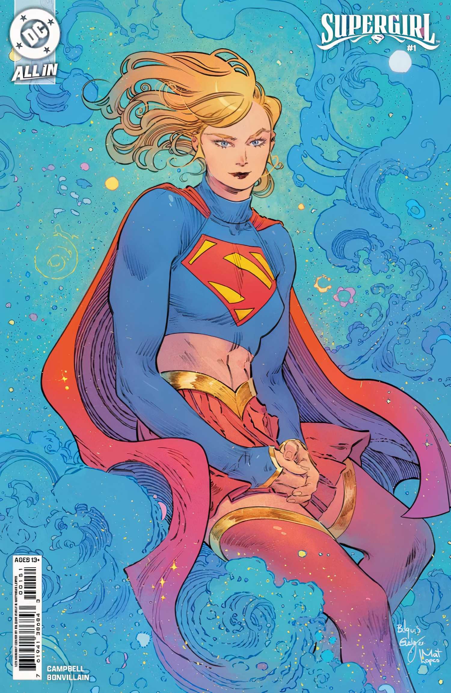 Supergirl Star Milly Alcock Perfectly Recreates Gorgeous Comic Art In