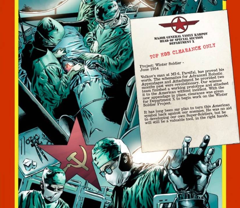 I Bet You Didn't Know Winter Soldier Changes the Symbol on His Arm ...