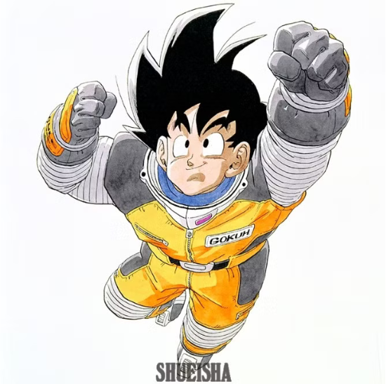 After 36 Years, Akira Toriyama's Official Space Goku Redesign is Cooler ...