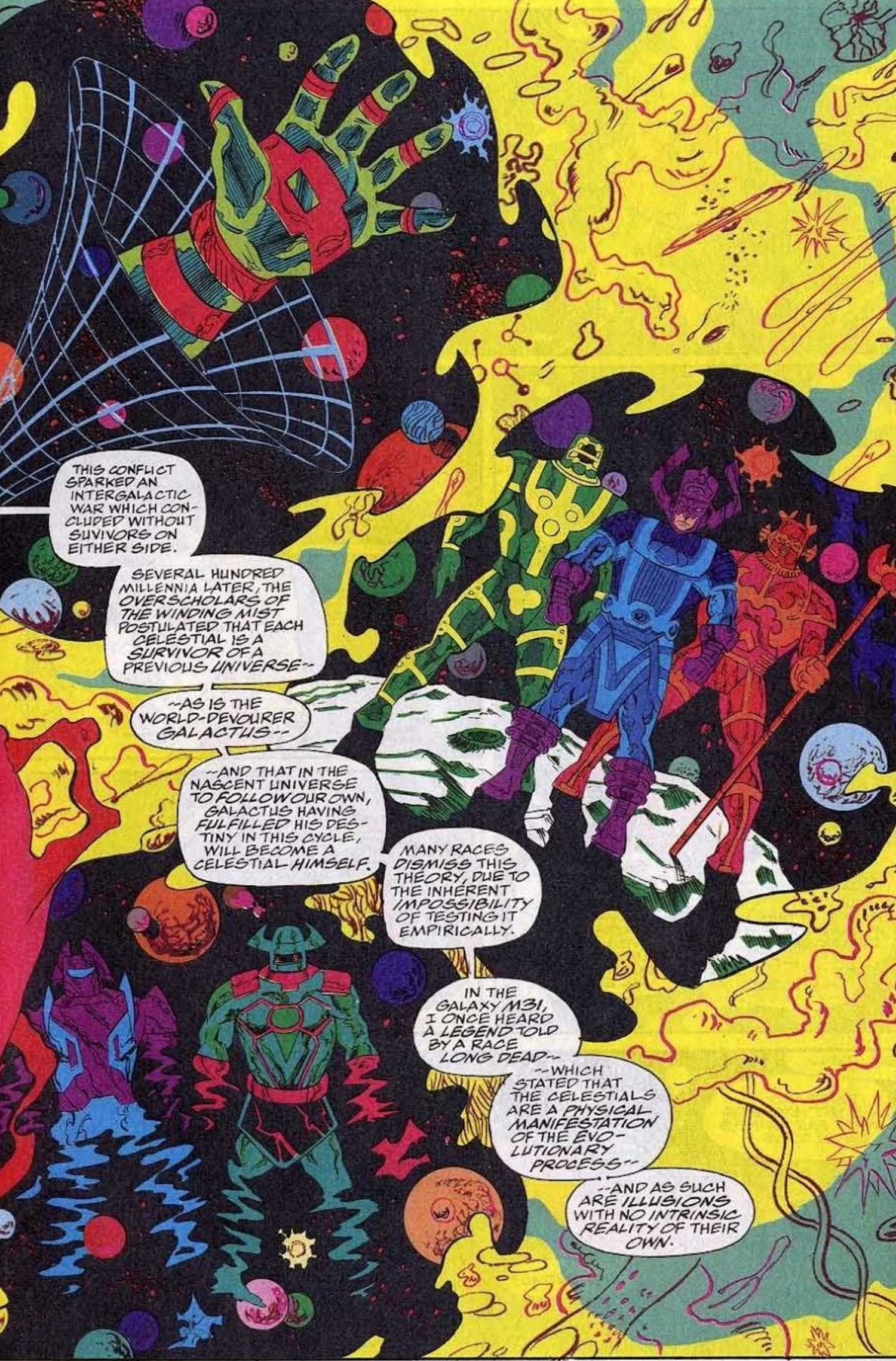 Is Galactus a Celestial? Marvel Finally Settles the Complicated Cosmic ...