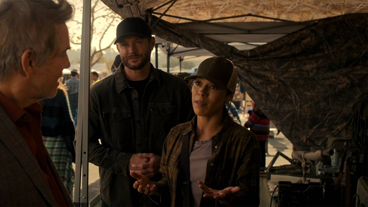 Jensen Ackles & Jessica Camacho Chase Down A Criminal In Countdown ...