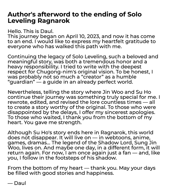 "It Will Live On": Solo Leveling Team Teases the Series' Long Future ...