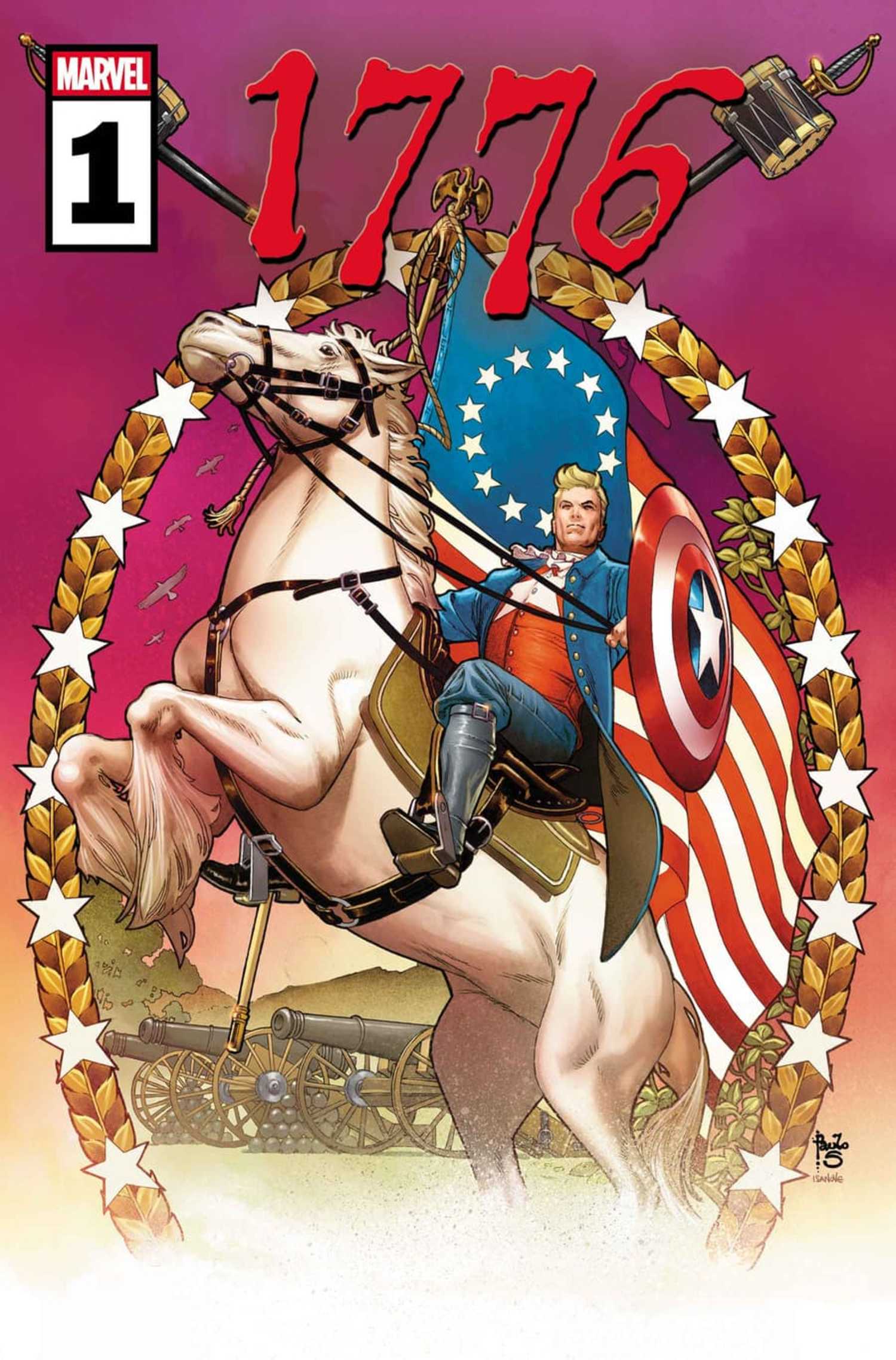 Marvel 1776 Series Sends Marvel Heroes Back in Time