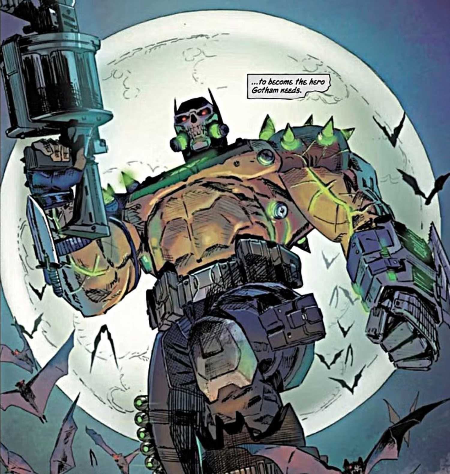 Batman is Transformed Into A Venom-Fueled Best By Absolute Bane