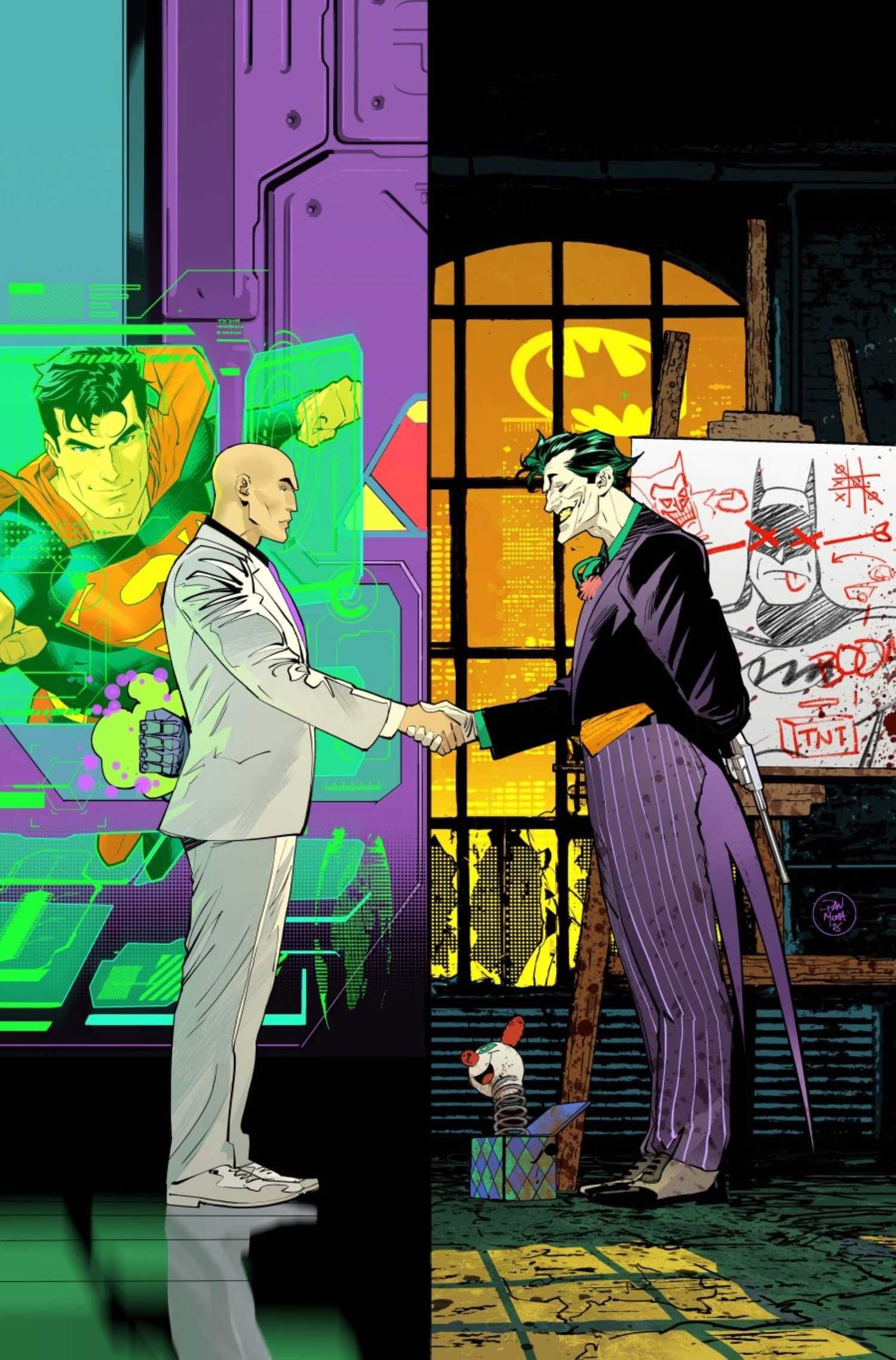 DC Announces New Joker & Lex Luthor Story in Must-See Art