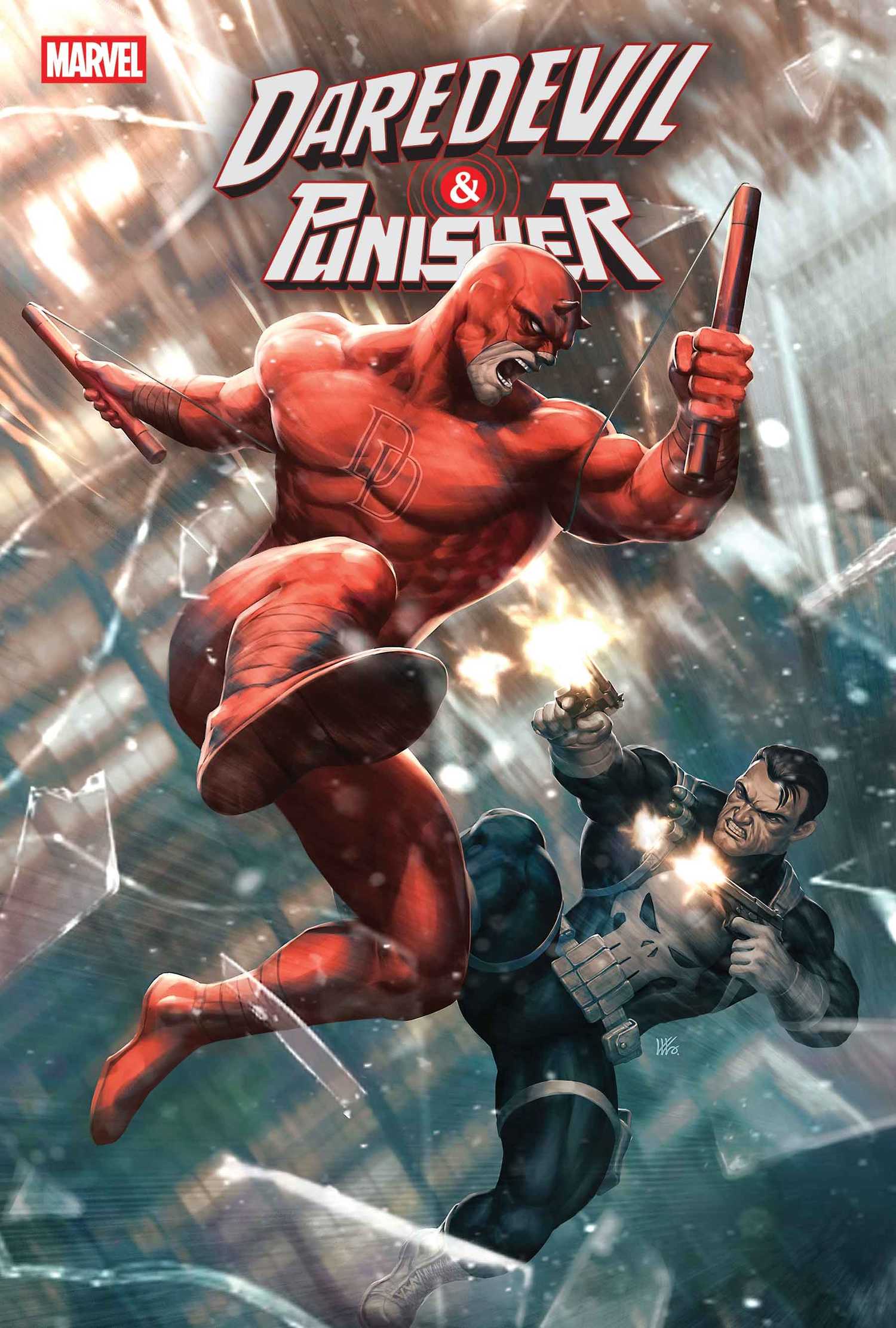 It's Daredevil vs. Punisher in Marvel's Next Big Crossover Series