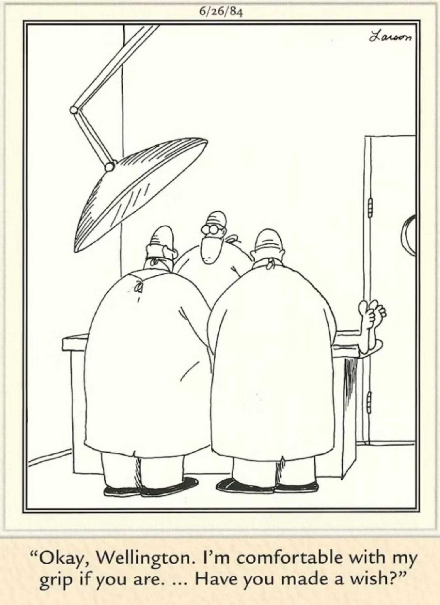Far Side Comics That Will Make You Fear the Doctor