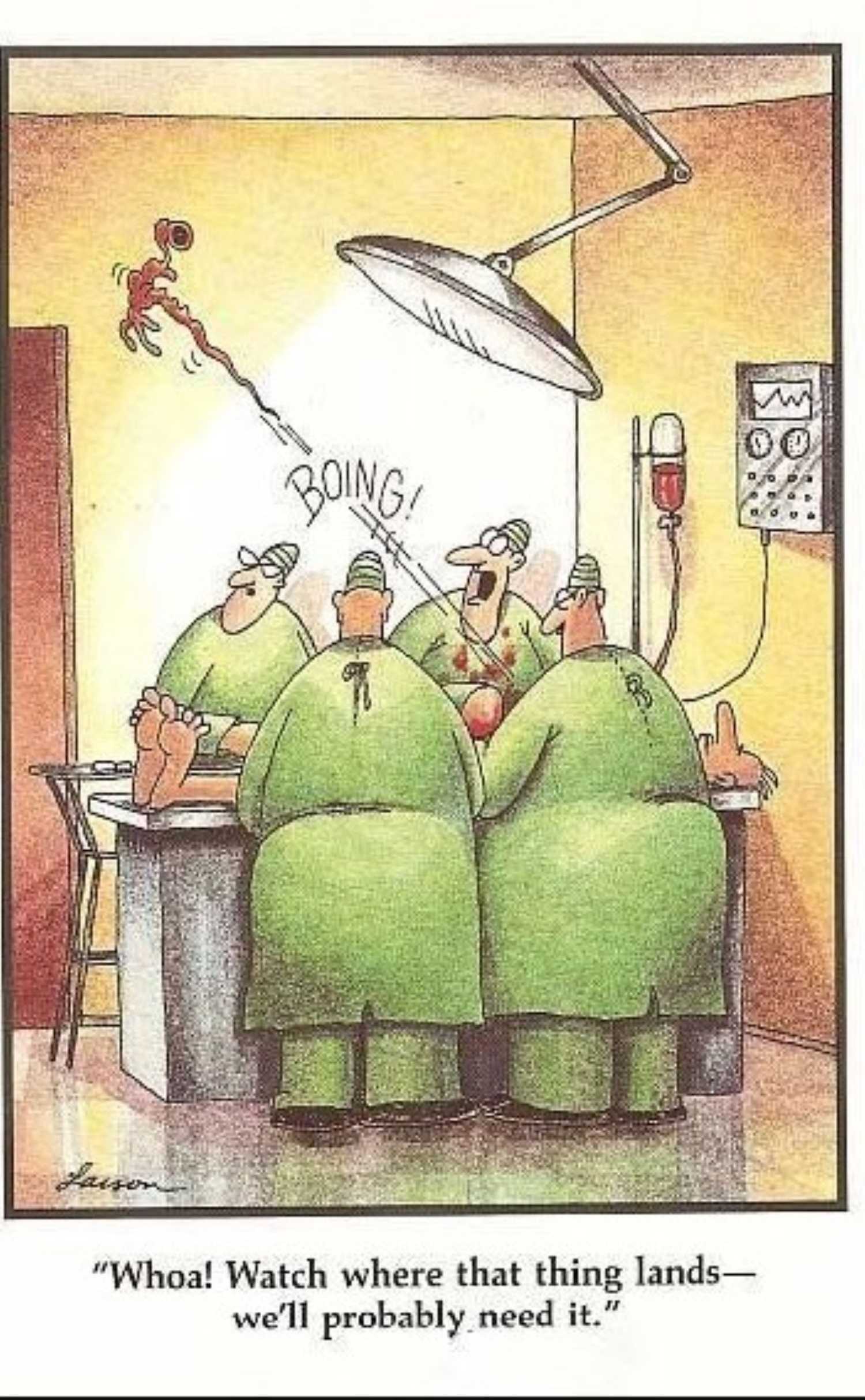 Far Side Comics That Will Make You Fear the Doctor