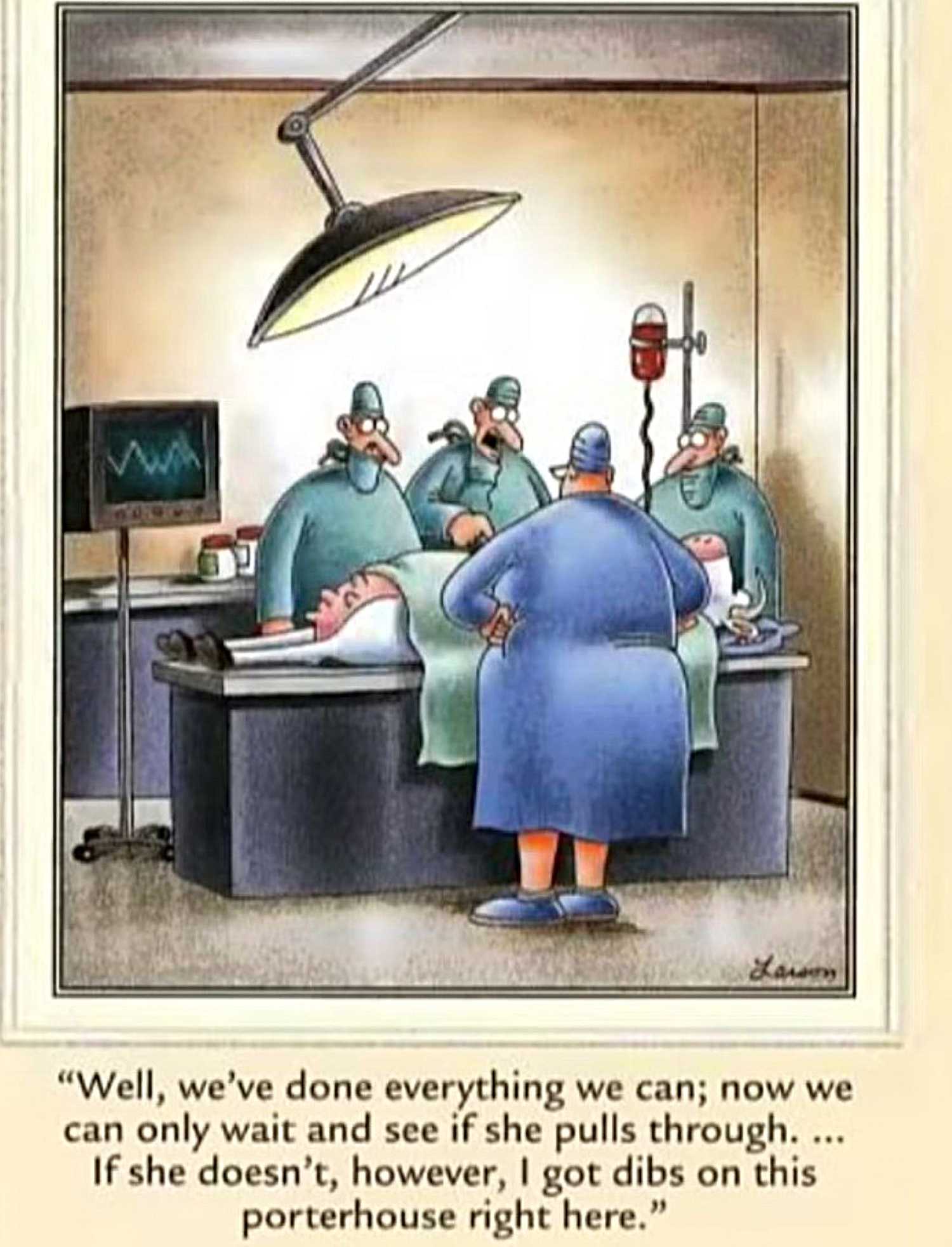 Far Side Comics That Will Make You Fear the Doctor