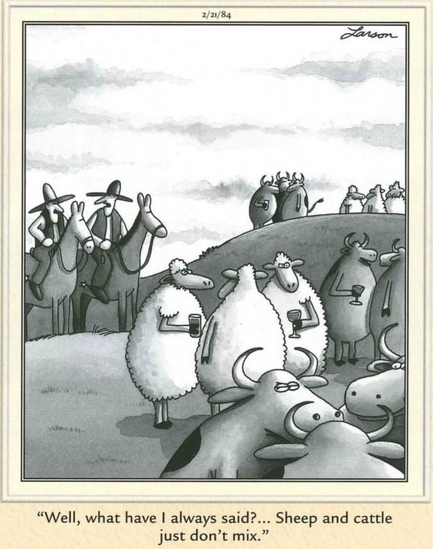 10 Hilarious Far Side Comics Starring Sheep