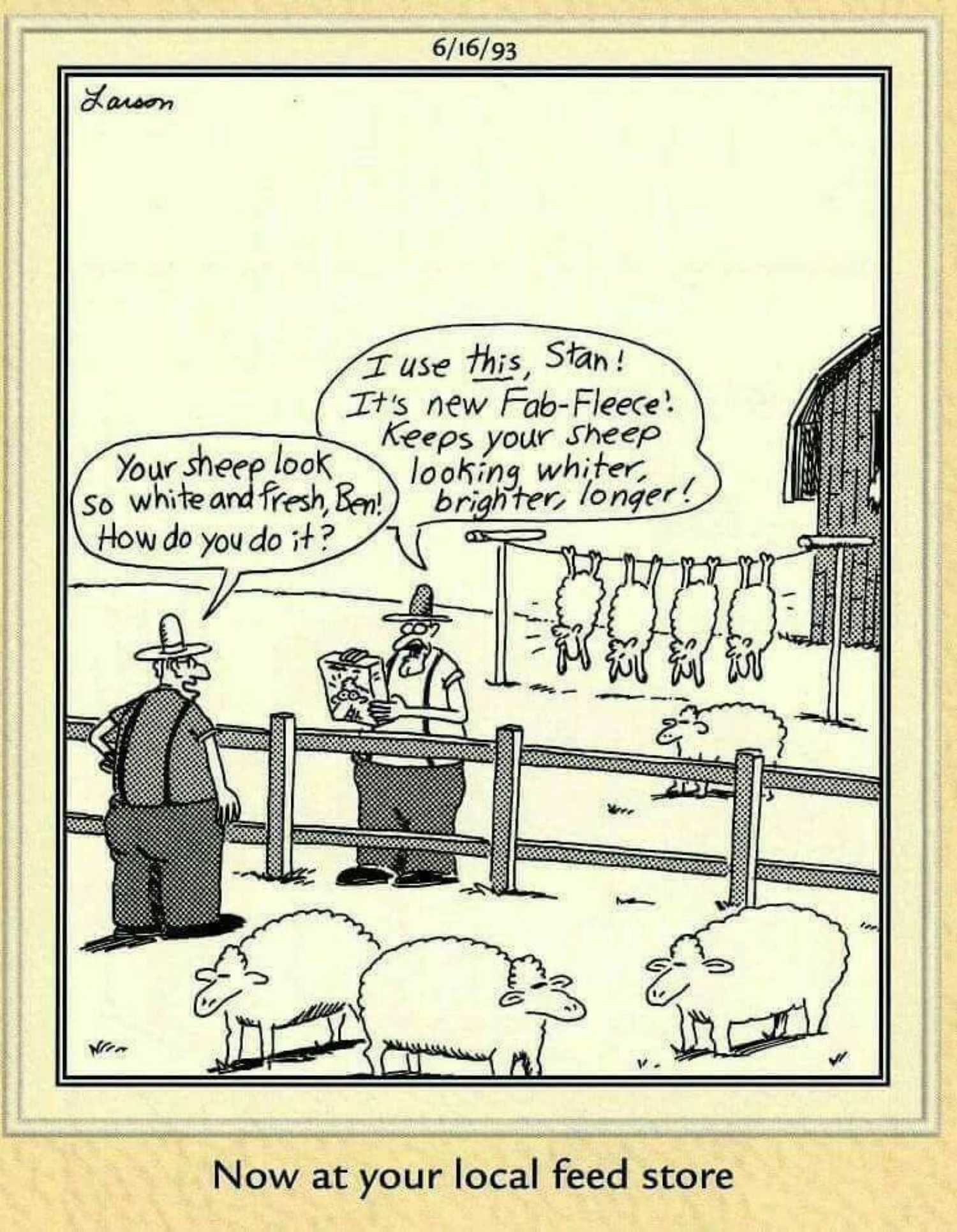 10 Hilarious Far Side Comics Starring Sheep