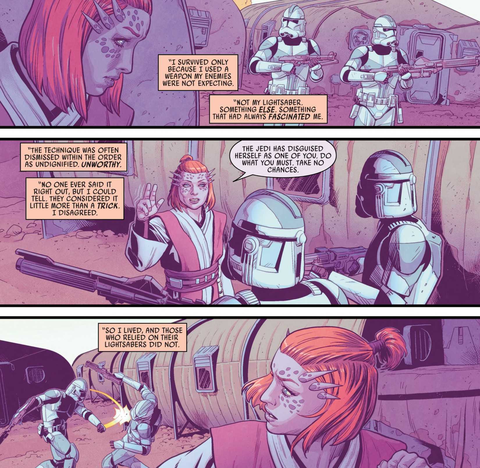 Jedi Mind Trick Could Have Saved Order 66 Survivors in Star Wars Legacy of Vader #7