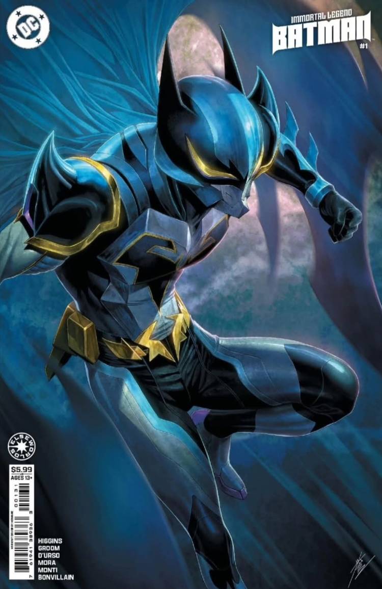 Batman's Radical New Power Ranger Suit Unveiled in Immortal Legend #1
