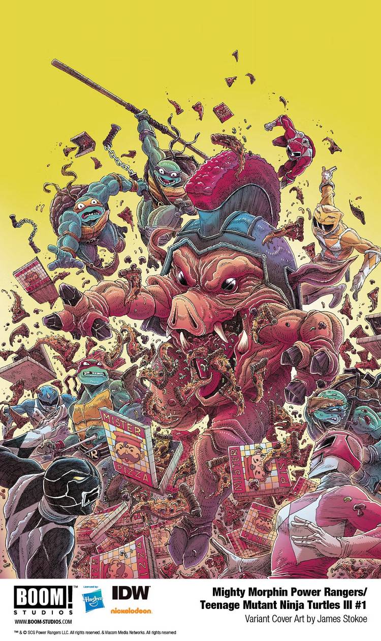 Power Rangers & Ninja Turtles Unite in Epic '90s Comic Crossover